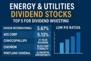 5 Best Energy & Utility Stocks for 2025: High Dividends, Low P/E Ratios ...